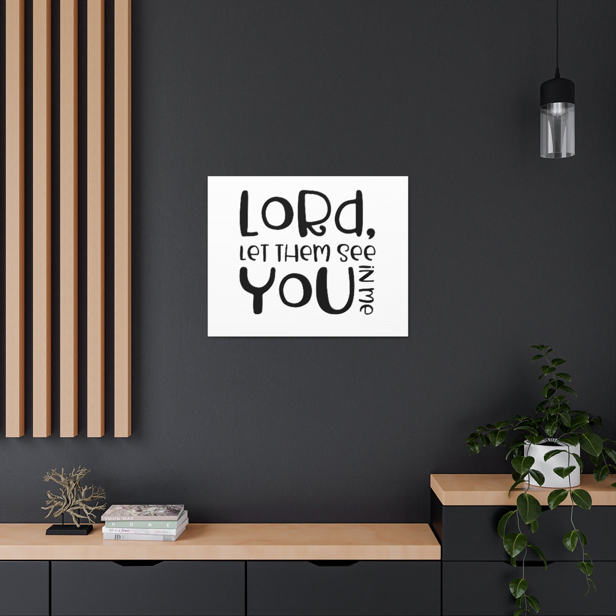 Trinx See You In Me John 17:23 Christian Wall Art Print Ready To Hang - Wayfair Canada